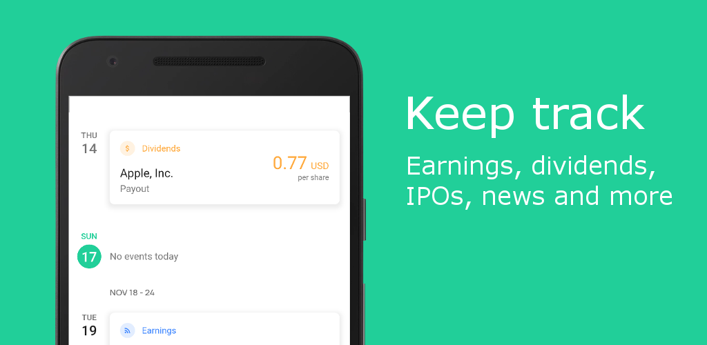 Stock Events - Ein Blick genügt