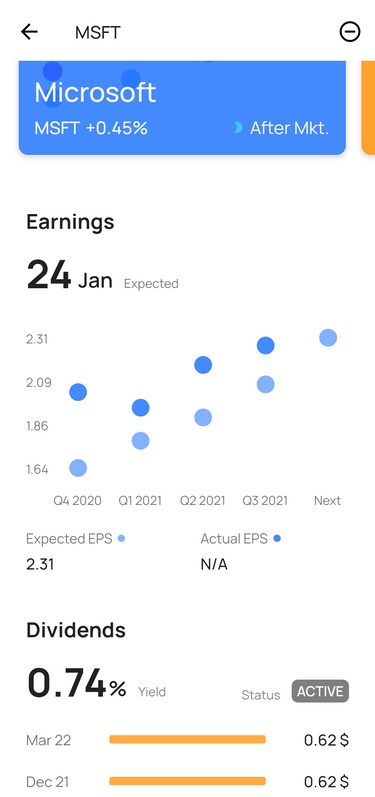 Stock Events - 최고의 주식 추적기