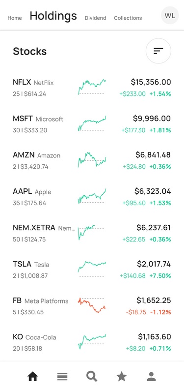 Stock Events - The best Portfolio Tracker